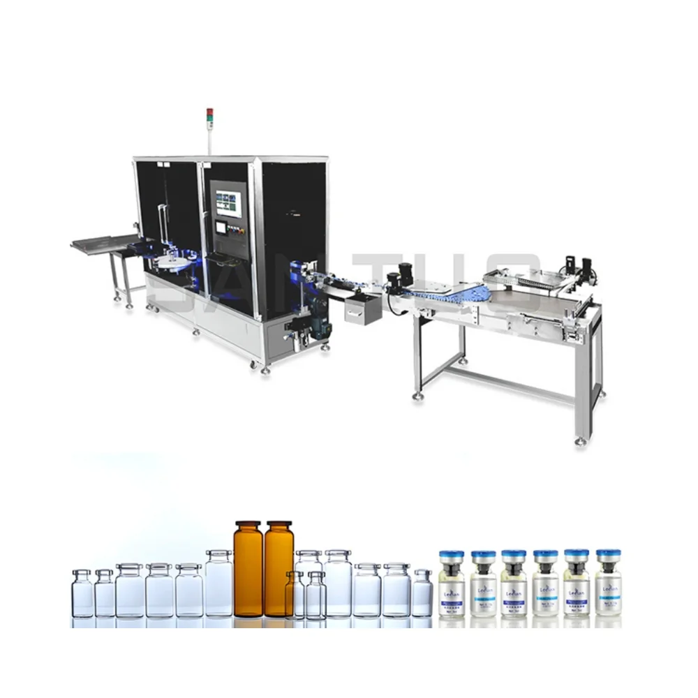 Integrated Vial Inspection & Labeling System | SANTUO