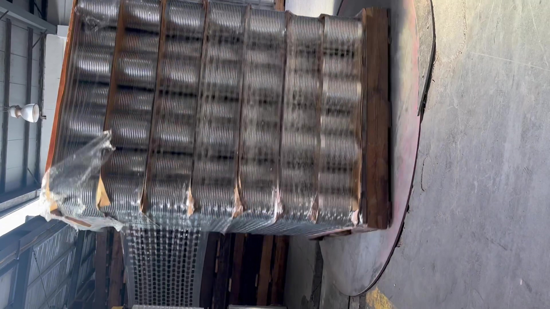 perforated stretch film usage