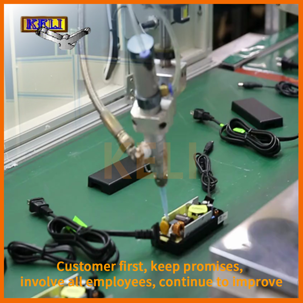 Tracking dispensing robot application_Guangdong Dongguan Keli ...