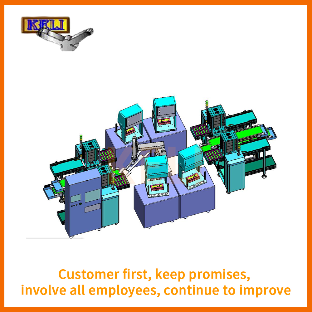 Automatic 4 ICT test robot application_Guangdong Dongguan Keli ...