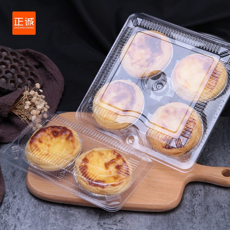 Innovative Transparent Egg Tart Packaging Solutions for Bakery Branding ...