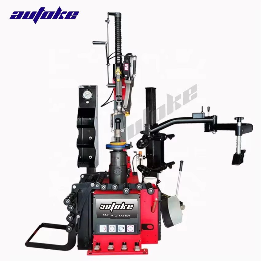Tire Changer 30" Tyre Changer Machine with Single Assist Arm - Autoke