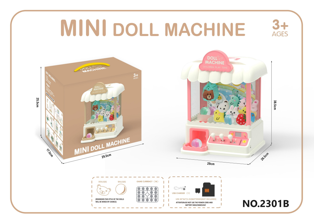 Factory Supply Children’s Claw Machine | Smart Interactive Learning Toy ...
