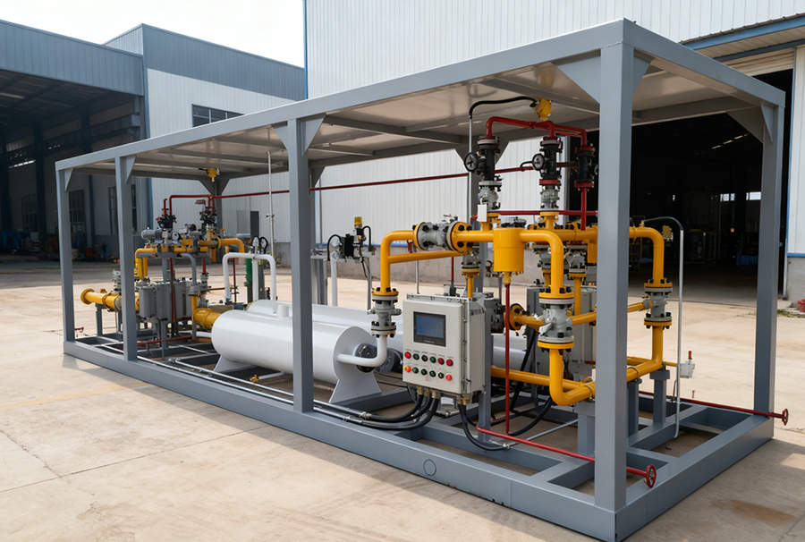 Pressure Monitoring Sensors for Gas Skid Equipment