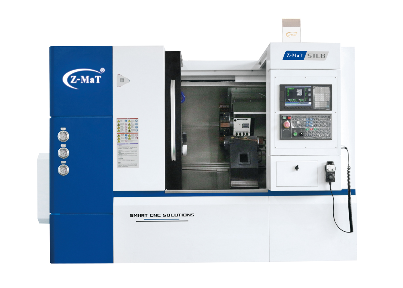 STL8 线轨斜床身刀塔车床(含尾座)_震环机床集团有限公司