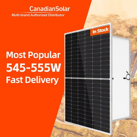 Canadian Solar Panels 550W 555W 560W JINKO Solar Energy