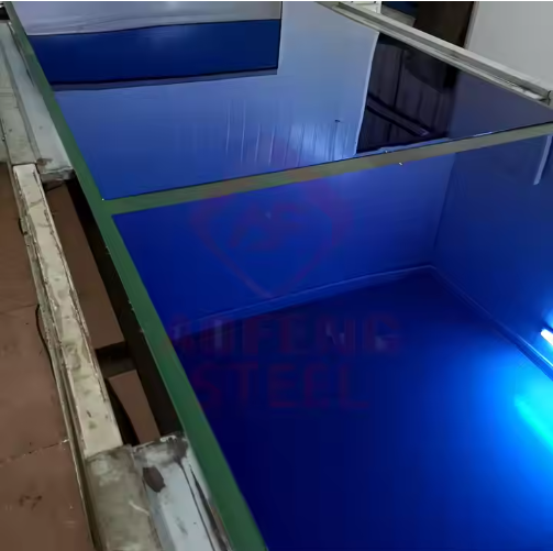 Blue 304 stainless steel plate