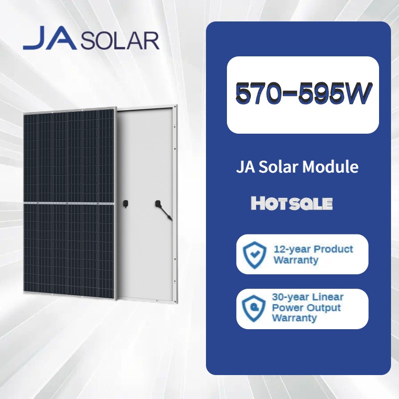 JA Solar Deep Blue 4.0 570W 580W 590W Bifacial Double Glass Modules ...