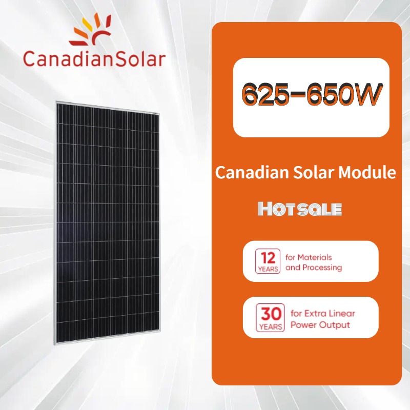 680W Canadian Solar All Black 685W 690W Mono Perc Bifacial Solar Panel ...