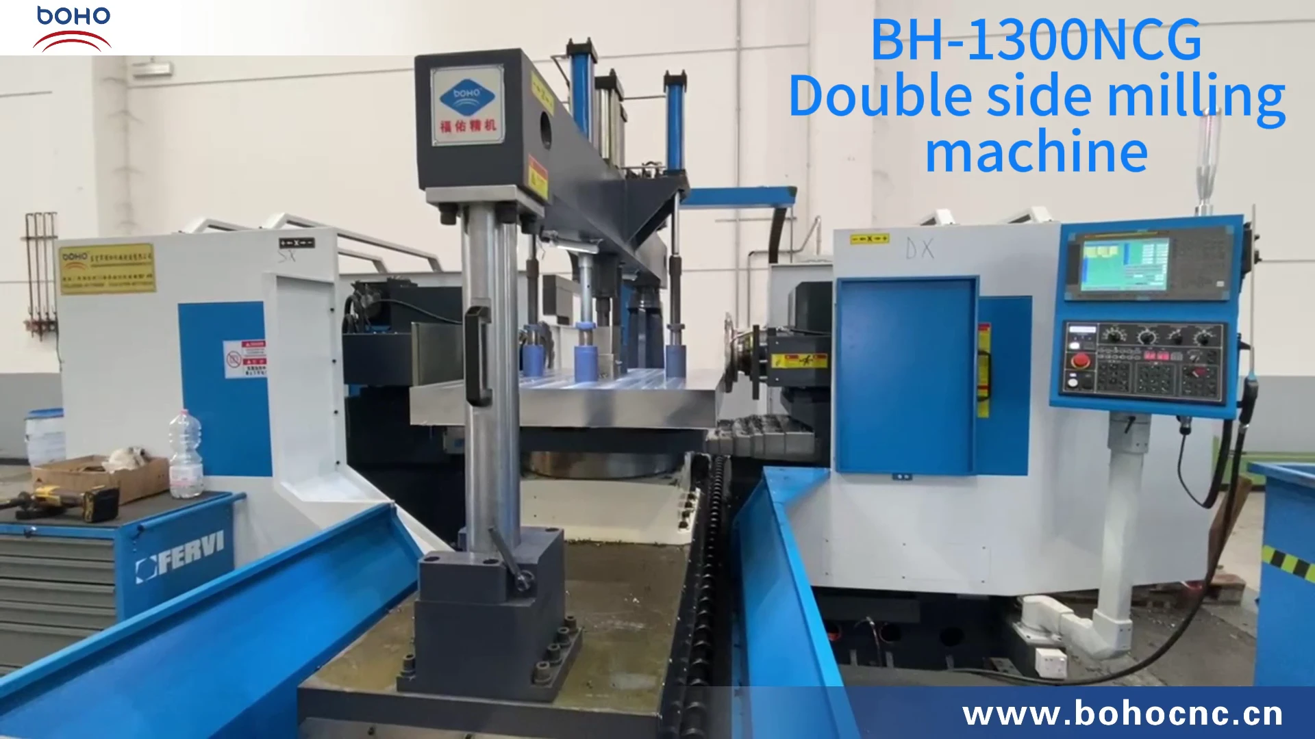 Gear Driven CNC Double Side Milling Machine Manufacturer-Supplier-BOHO
