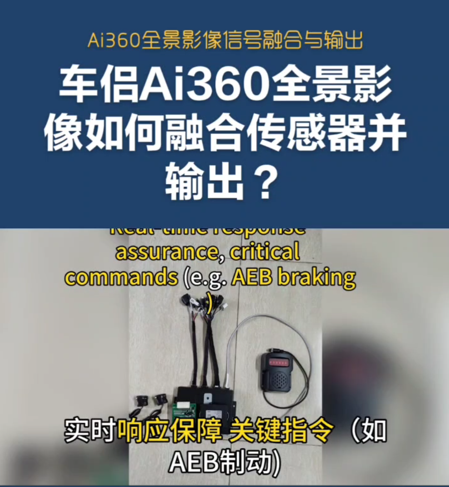 AI360全景影像系统多源信号融合与统一输出的技术流程_广州精拓电子科技有限公司