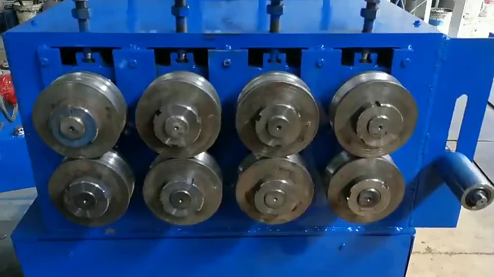 Square Press Machine Metal pipe squared equipment Industrial stainless ...