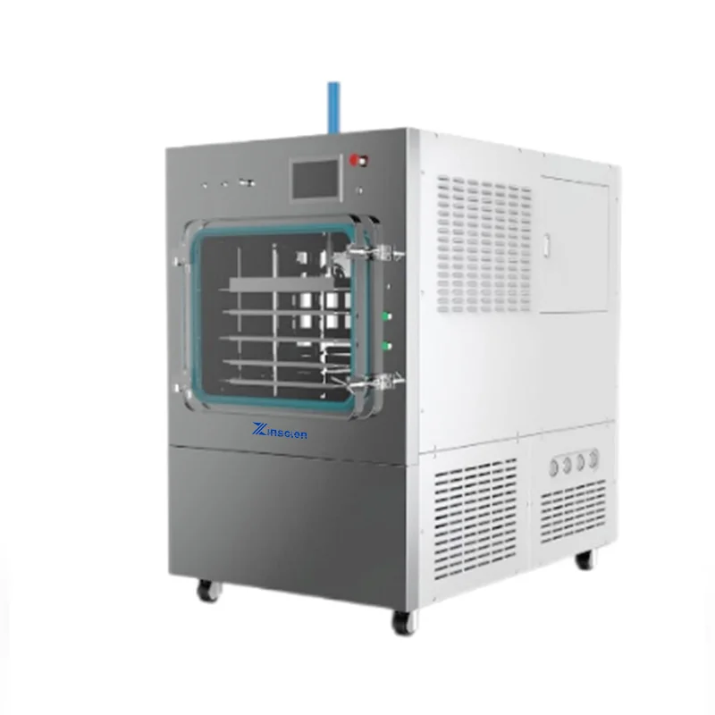Application of Silicone Oil Heating Freeze Dryer in Food Drying