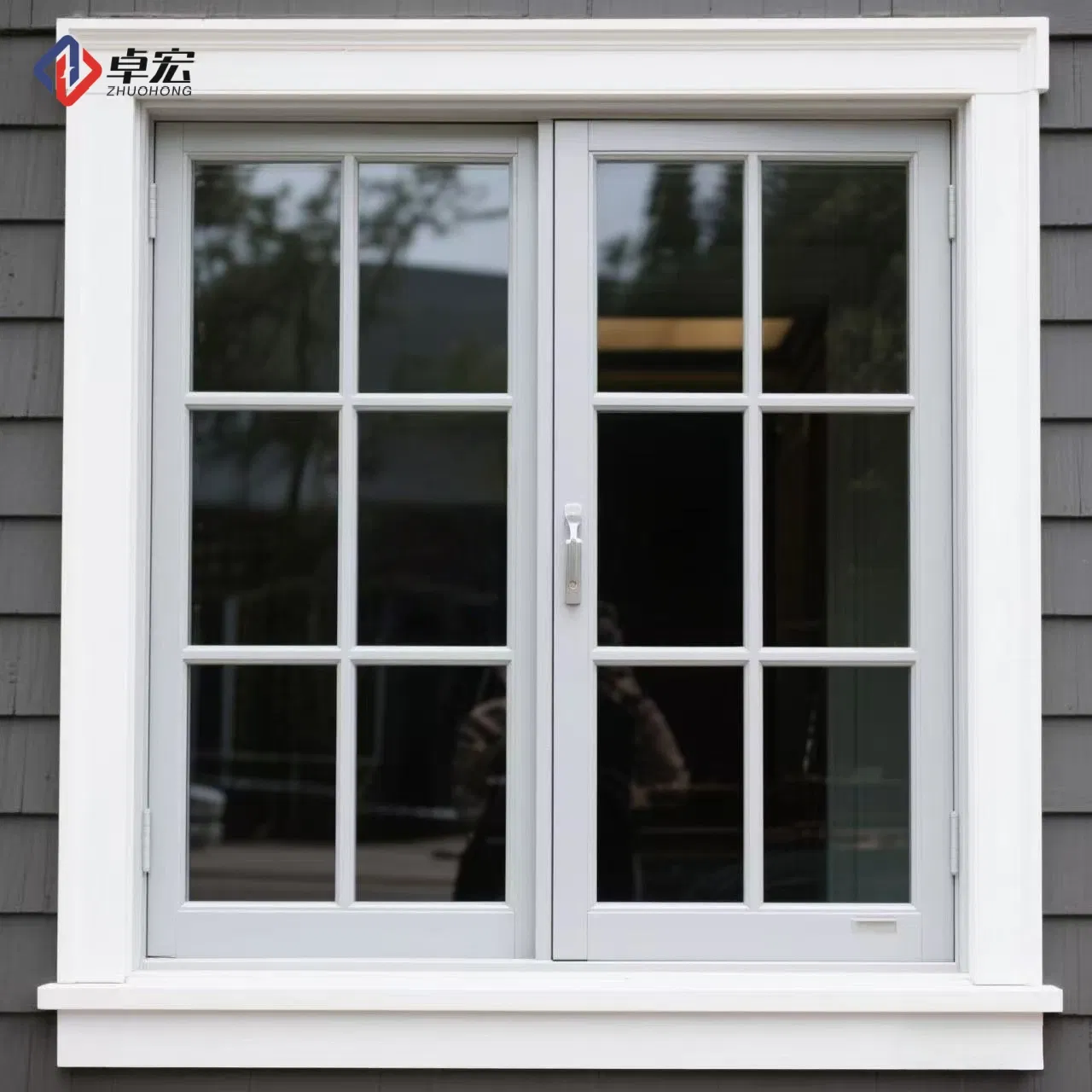 Steel Fire Resistant Window with Tempered Glass - Metal Fireproof ...
