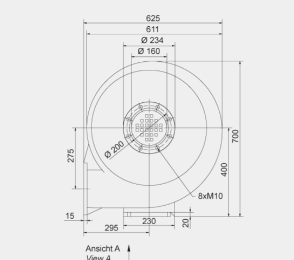 Elektror RD 7 中压离心风机(径流风机)_上海玄鸟纪实业有限公司