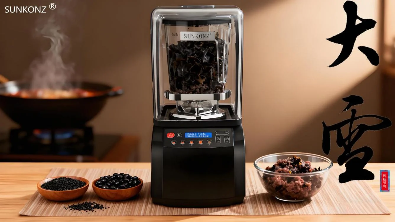SUNKONZ Blender: Daxue Solar Term Wellness Recipes & Winter Health Tips
