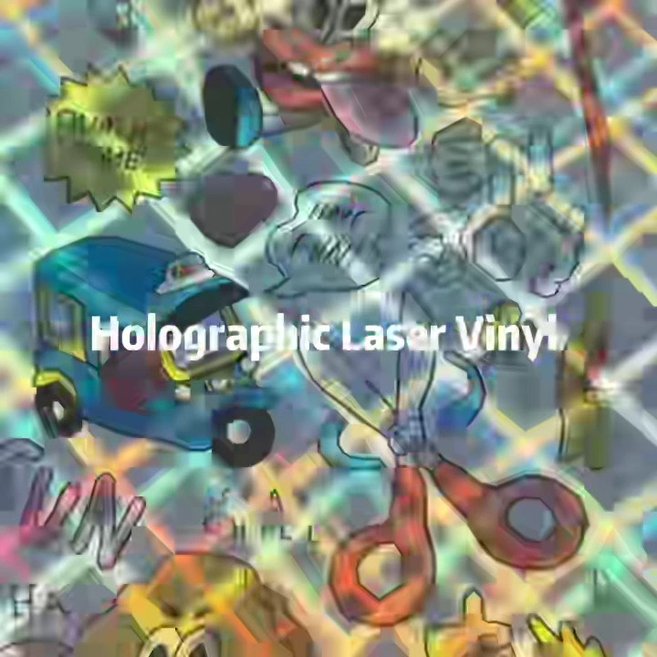 Water-based Holographic Laser Sticker A4 Sheeting-Manufacturer ...