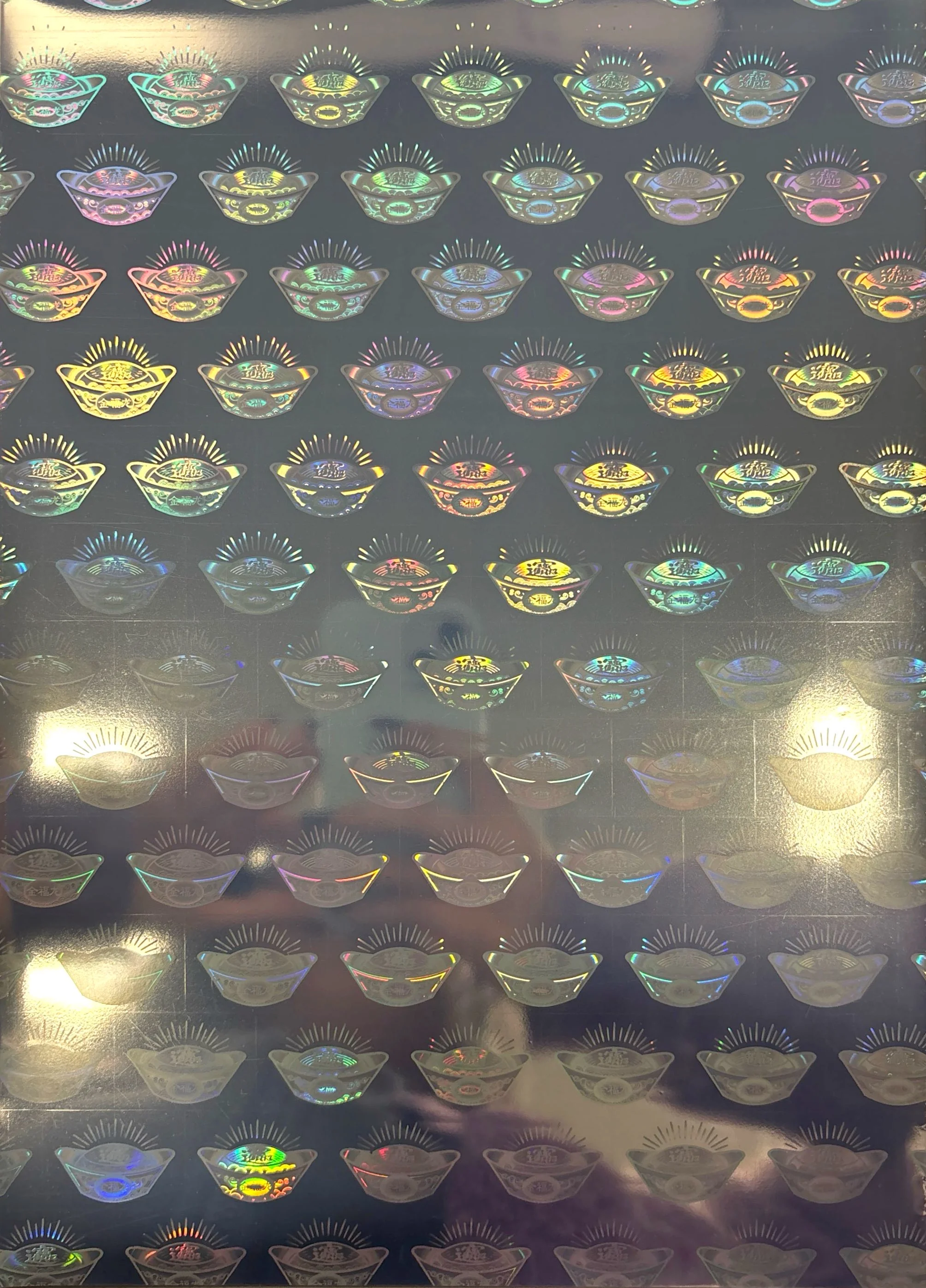 Water-based Holographic Laser Sticker A4 Sheeting-Manufacturer ...