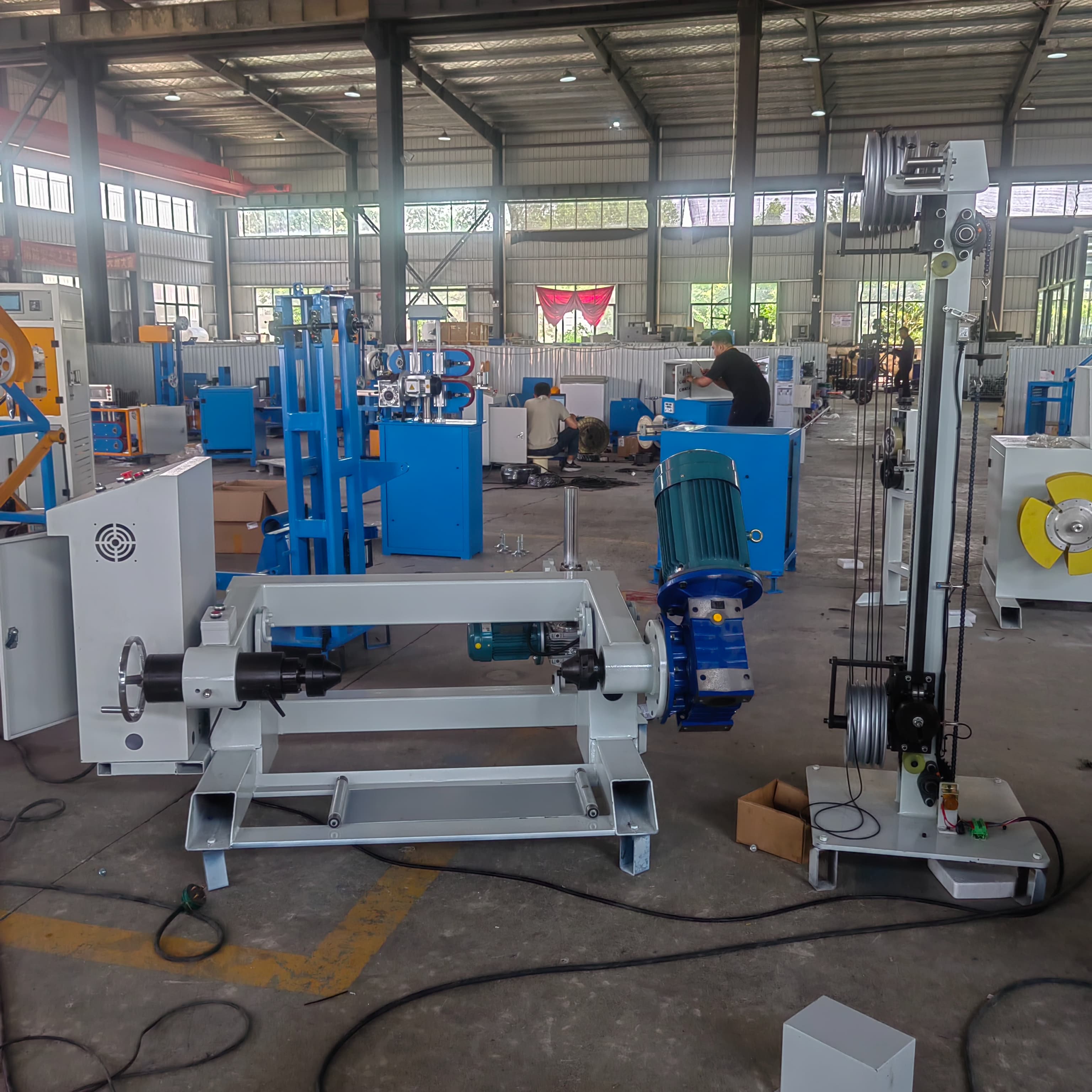1000 Active cantilever pay-off machine-Suzhou Maiduobao Technology Co ...