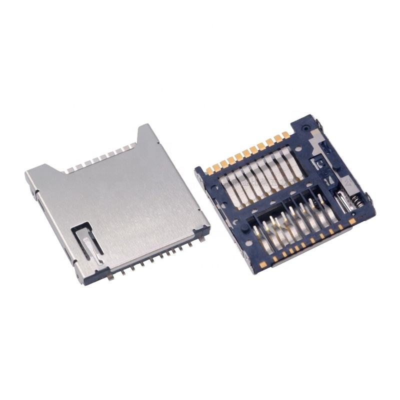 Micro SD card 7.1 PUSH PUSH hold connector H1.6 PN102015822