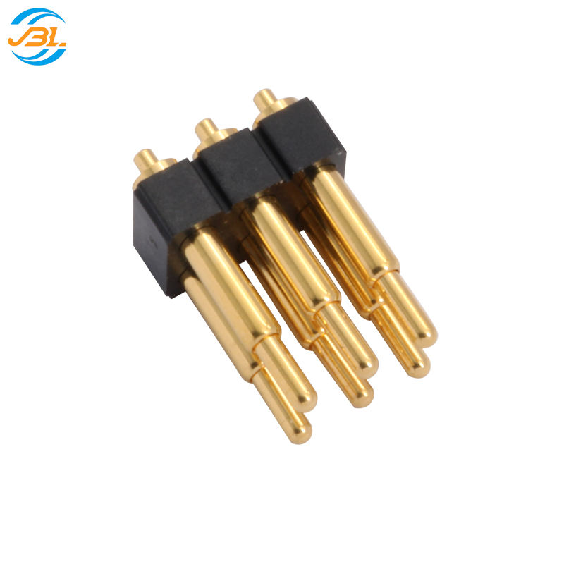 pogopin Spring thimble Gold connector rechargeable 6PIN high current direct
