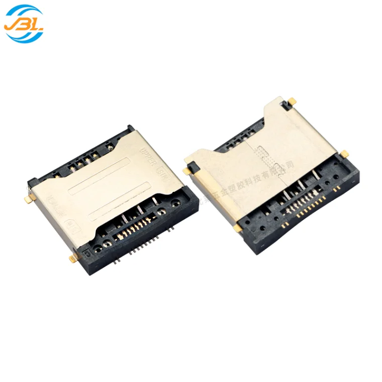 Chinese supplier nano sim card socket separate type connector SMT