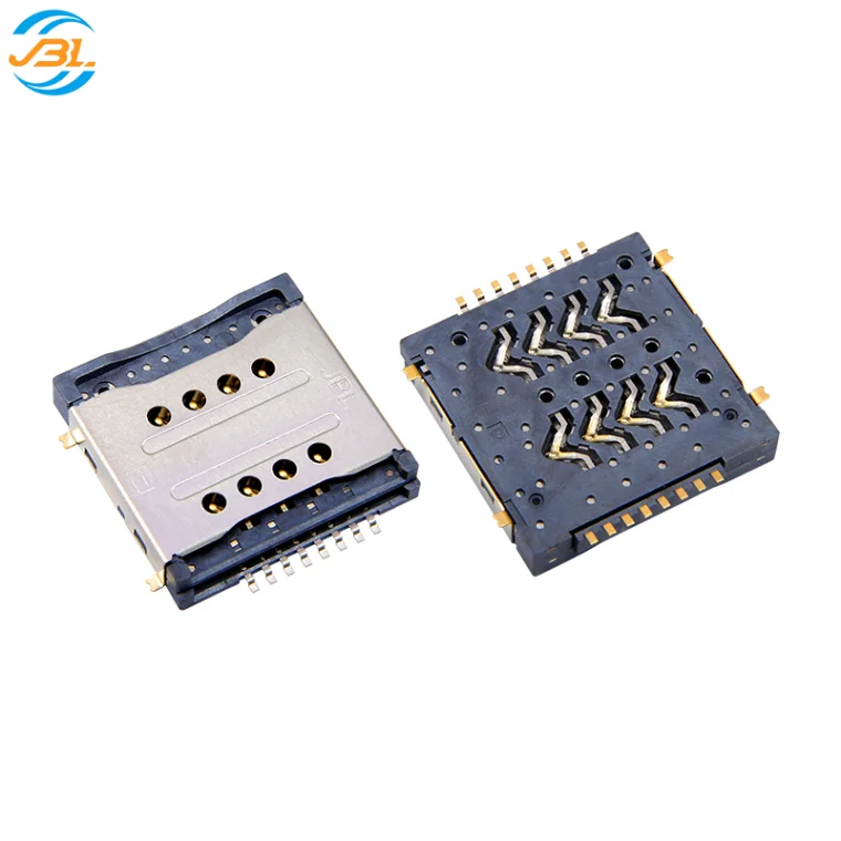 Chinese supplier nano sim card socket separate type connector SMT