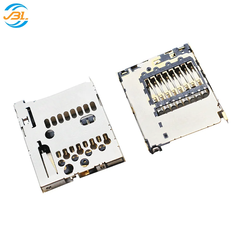 jbl-102316832-MICRO SD Card PUSH PUSH Type H1.24mm Connector