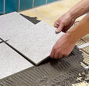 Ceramic Tile Adhesive (CTA) Application