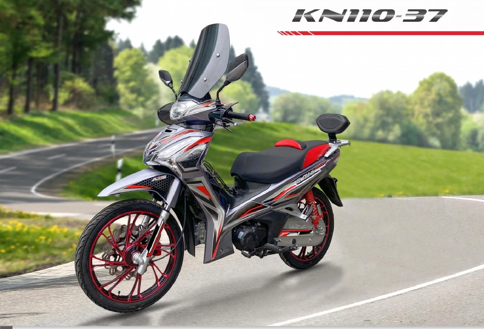 Single Cylinder Air Cooled Cub Motorcycle: Technical Structure, Engine ...