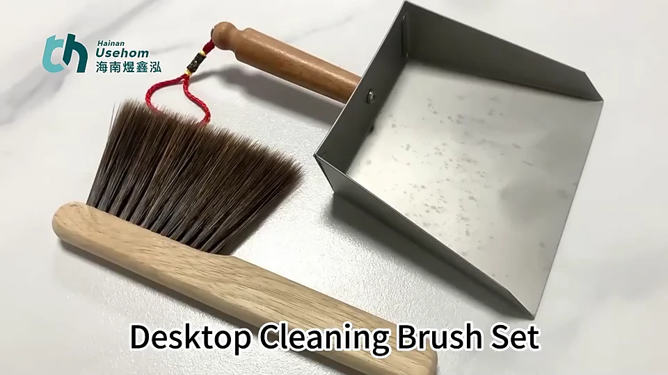 Eco-Friendly Small Dustpan and Brush Set-Handheld Angled Dustpan and ...