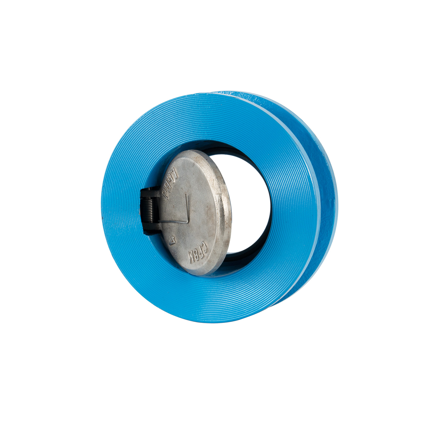 Carbon steel body wafer swing check valve