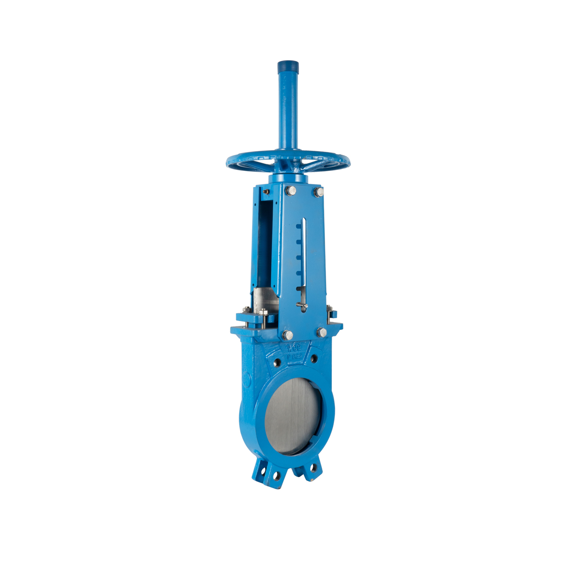 Iron body knife gate valve