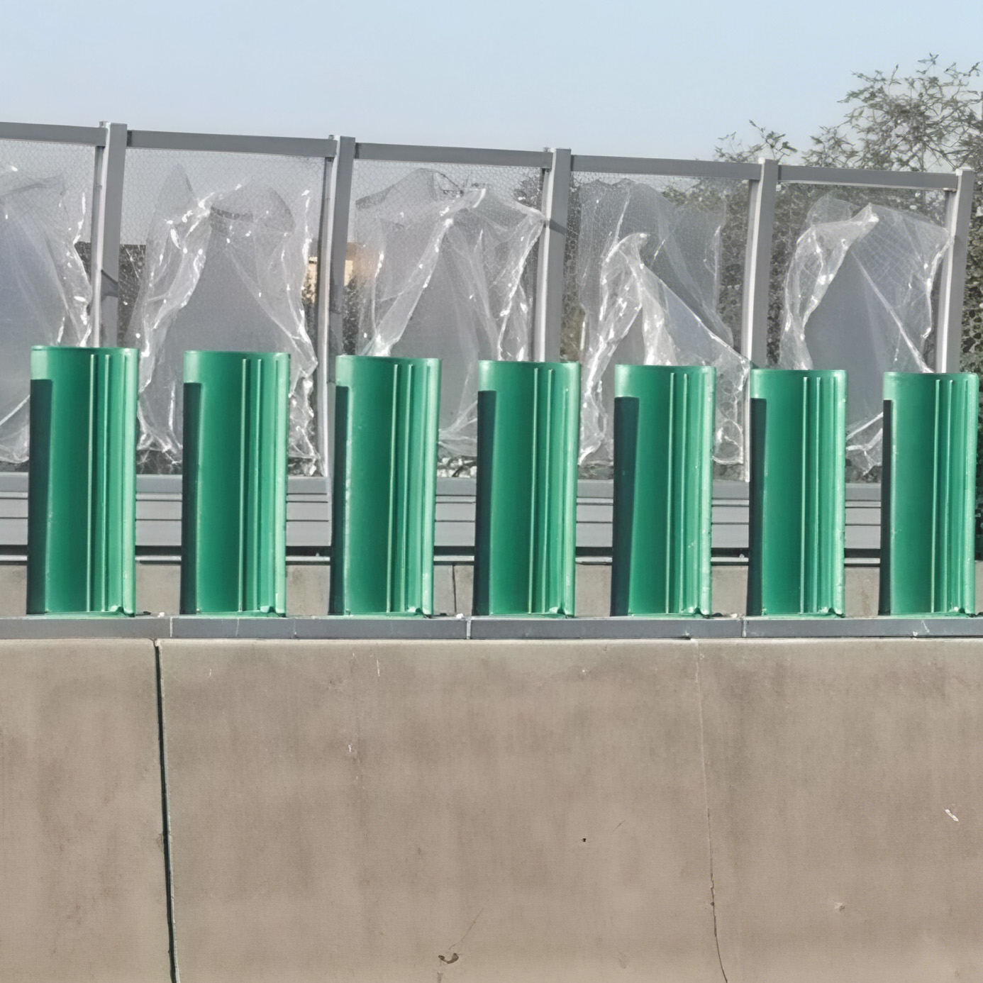 GFRPU Anti-Glare Panels, Composite Protection Screens | G-ren