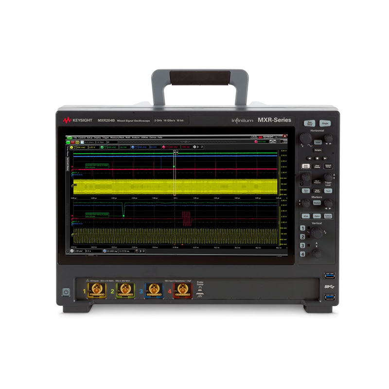 KEYSIGHT是德 MXR204B Infiniium MXR B 系列示波器：2 GHz，4 通道_苏州蓝测电子科技有限公司