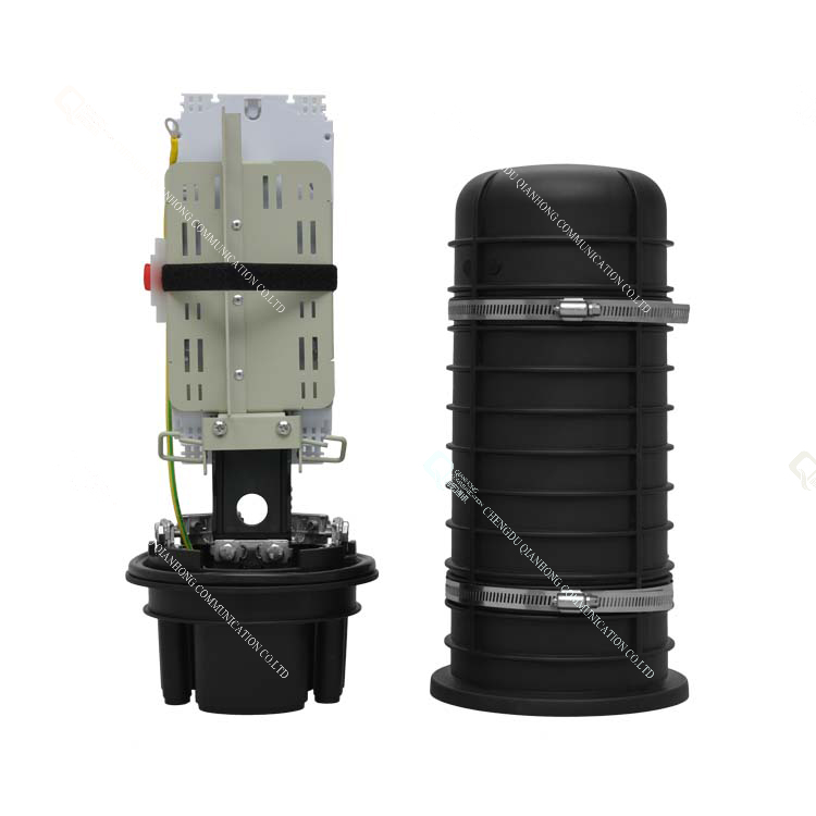 72 Fibers Dome Splice Closure with Adapter Factory - QIANHONG