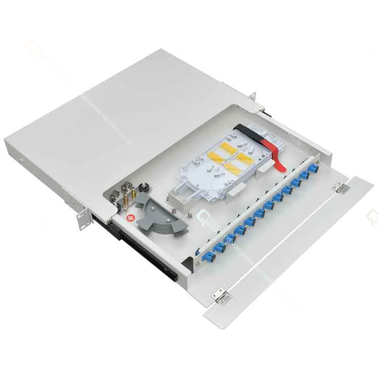 19 inch Fiber Optic Patch Panel Rack Mount Terminal Box