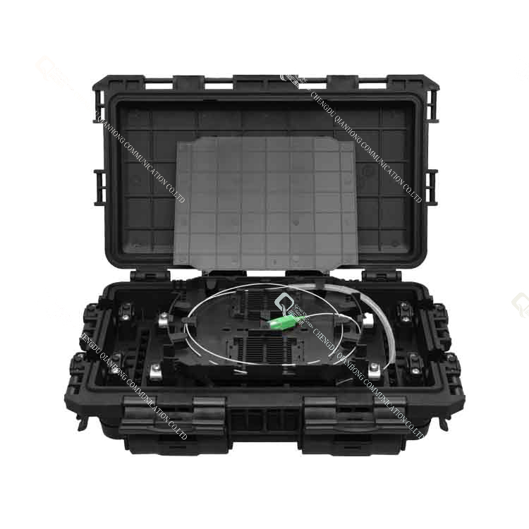 24 Fibers In-line Fiber Splice Box with Splitter - QIANHONG