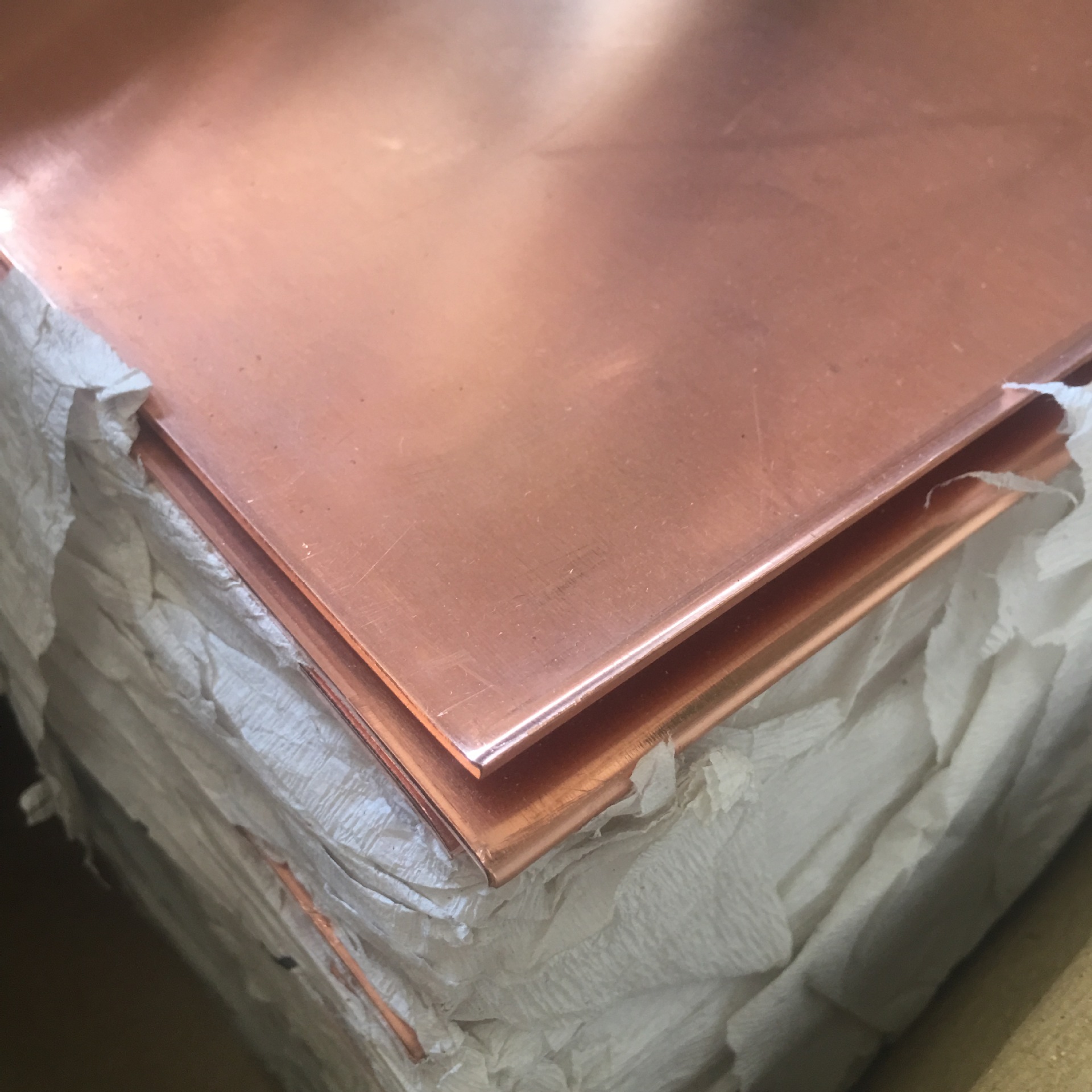 C10100 OFE Oxygen-Free Copper Plate