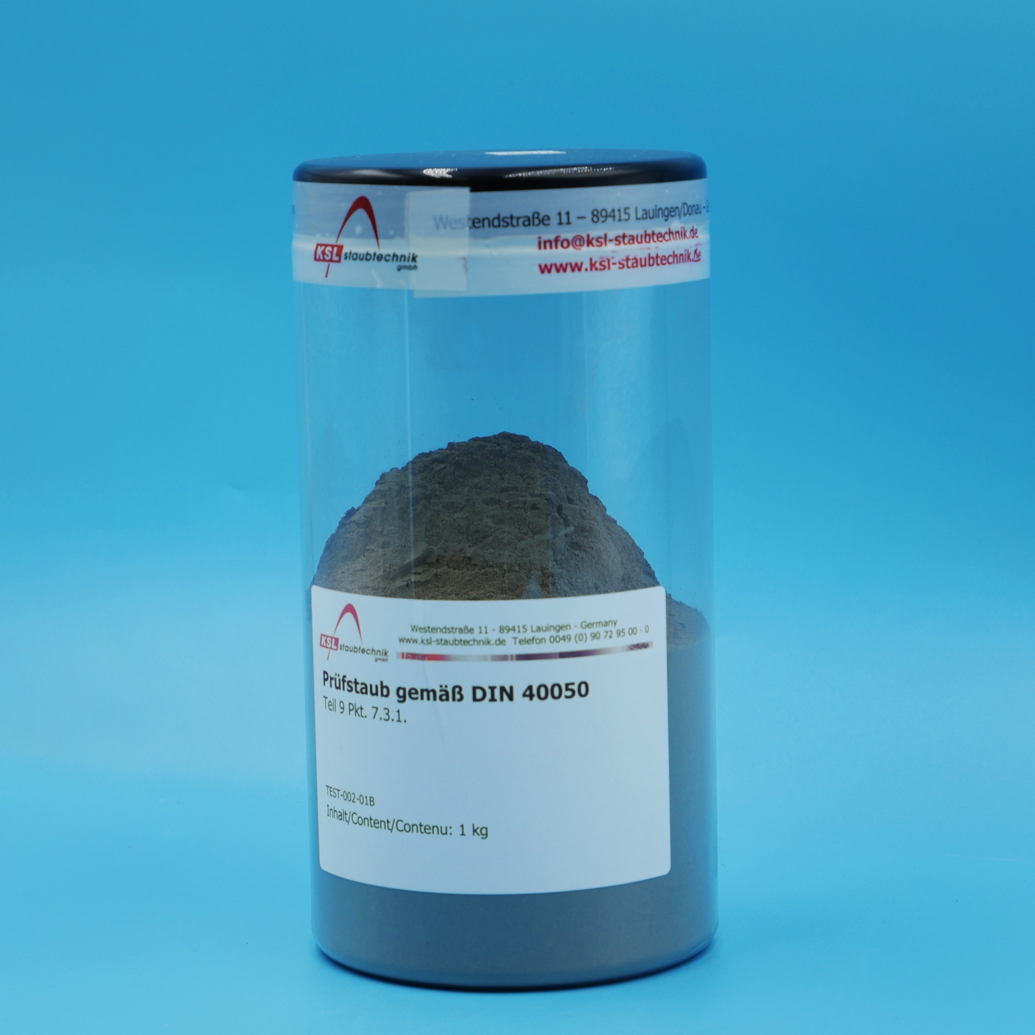 DIN 40050-9测试粉尘_上海砺治商贸有限公司