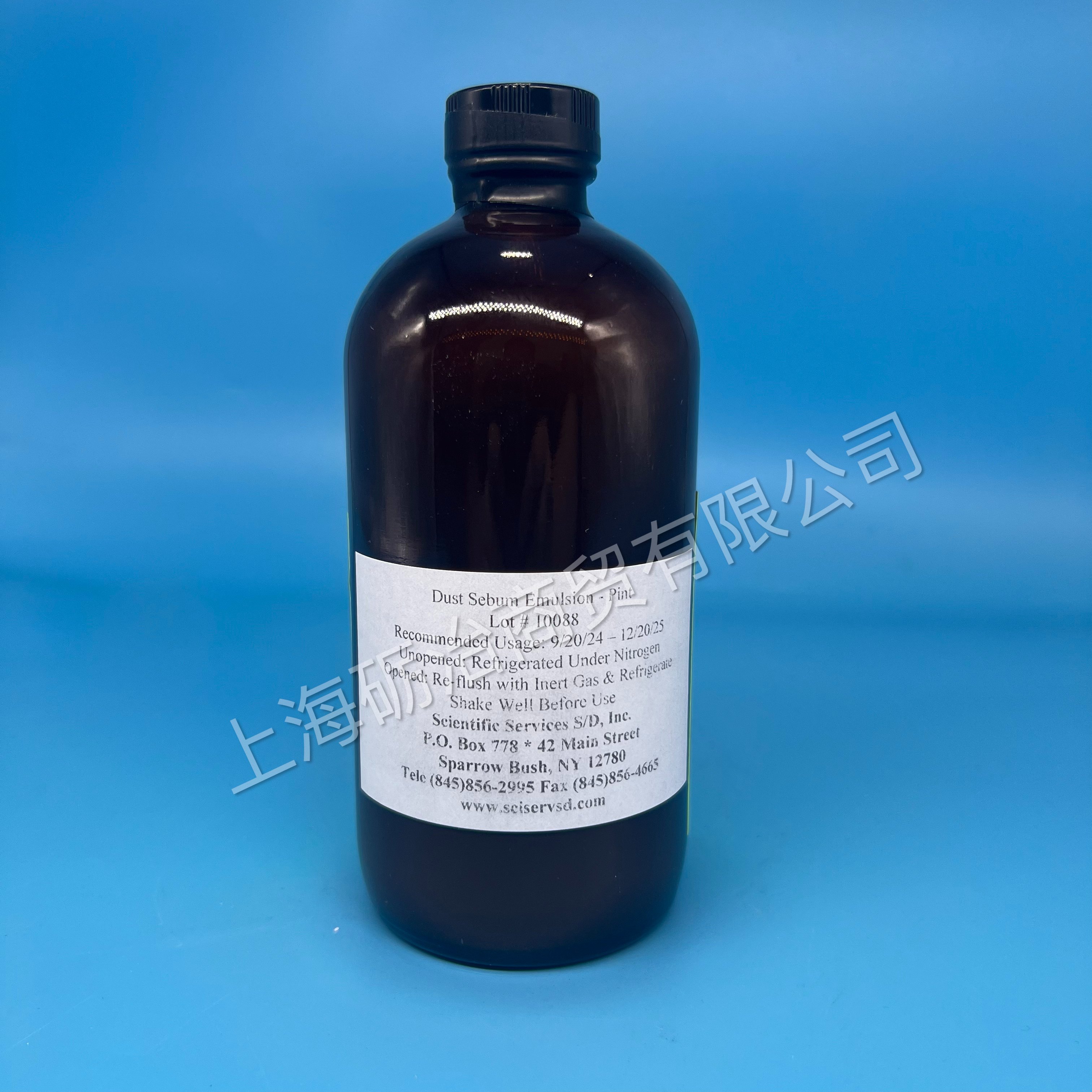 Dust Sebum Emulsion - Pint Lot # 10088 人工合成皮脂_上海砺治商贸有限公司