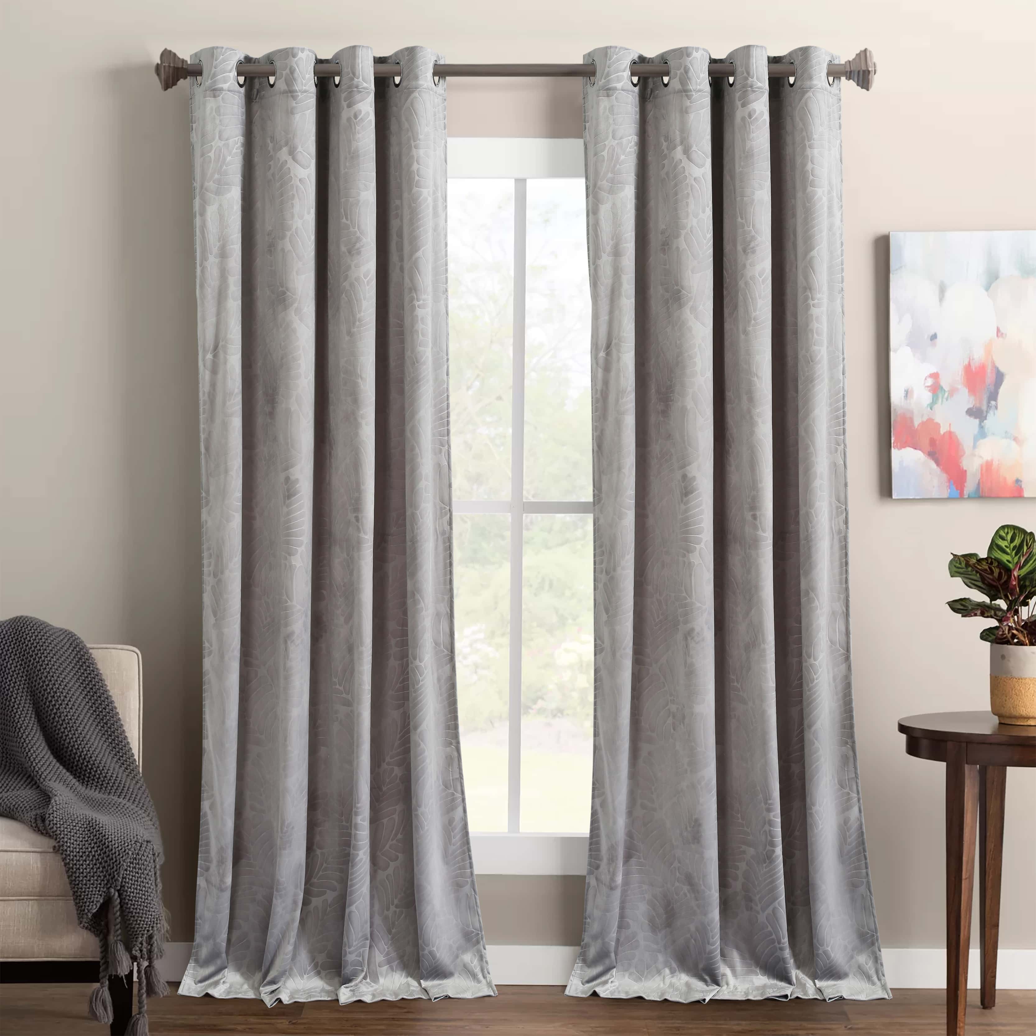 Customized Embossed Velvet Curtains-Well Home