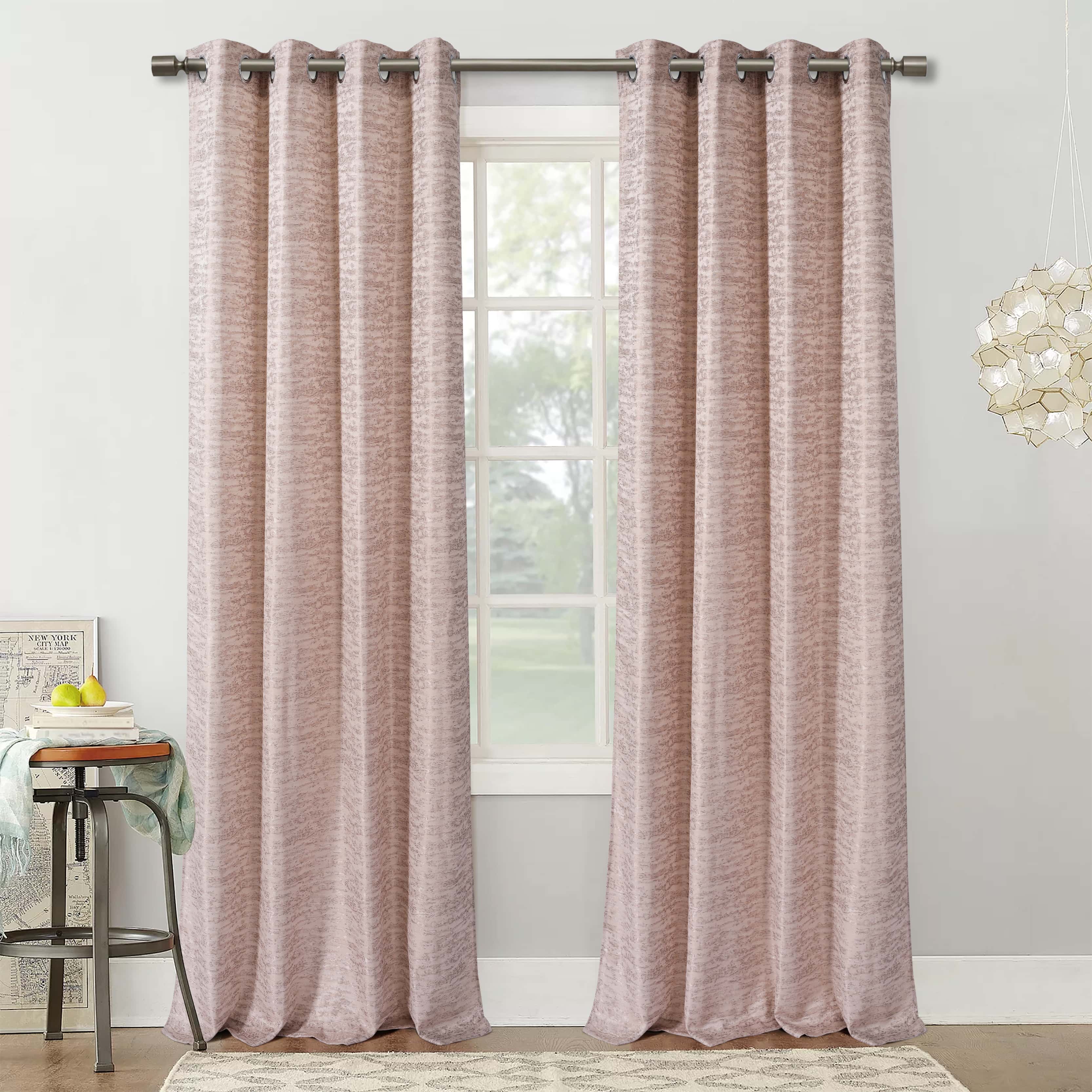 Jacquard Curtain light brown