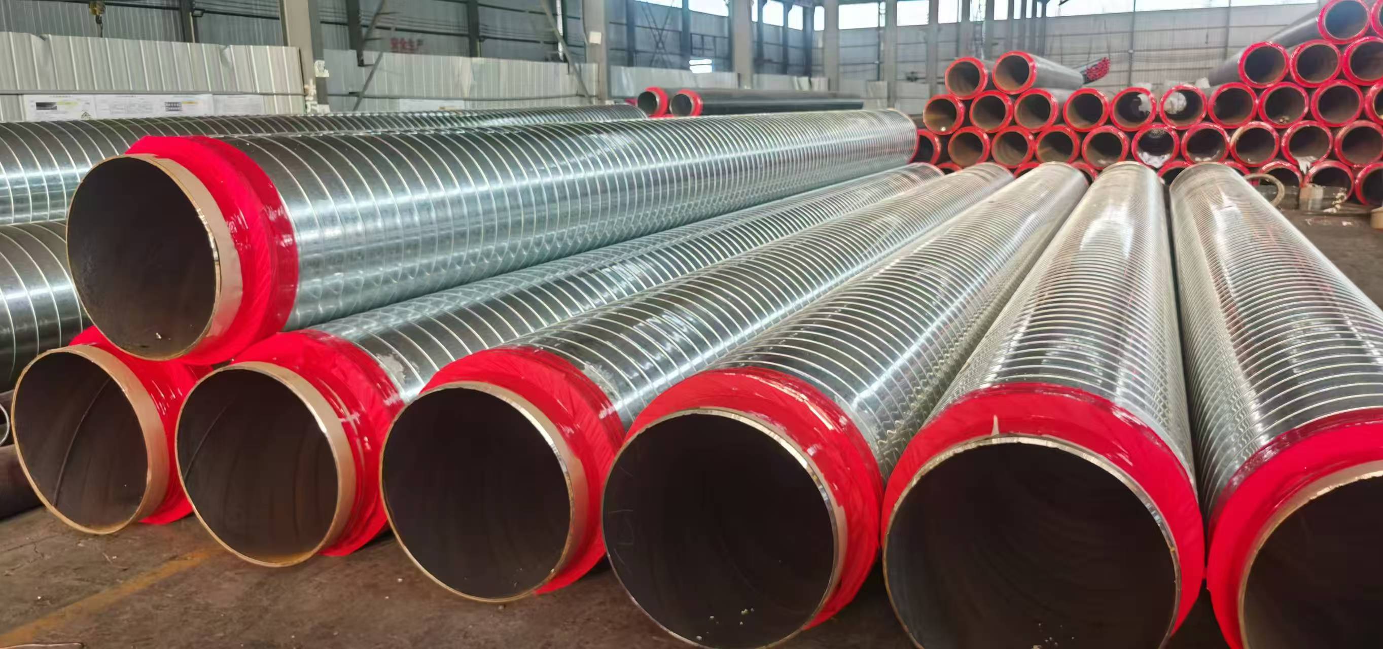 Galvanized iron insulation pipe