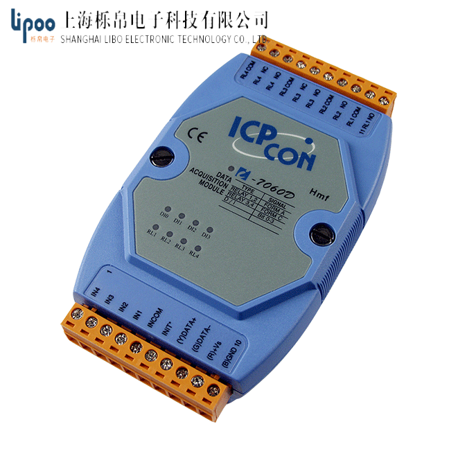 泓格_ICPCON_i-7060D_远程分布式I/O_泓格科技大陆分公司_上海栎帛电子科技有限公司_上海泓格总代理商