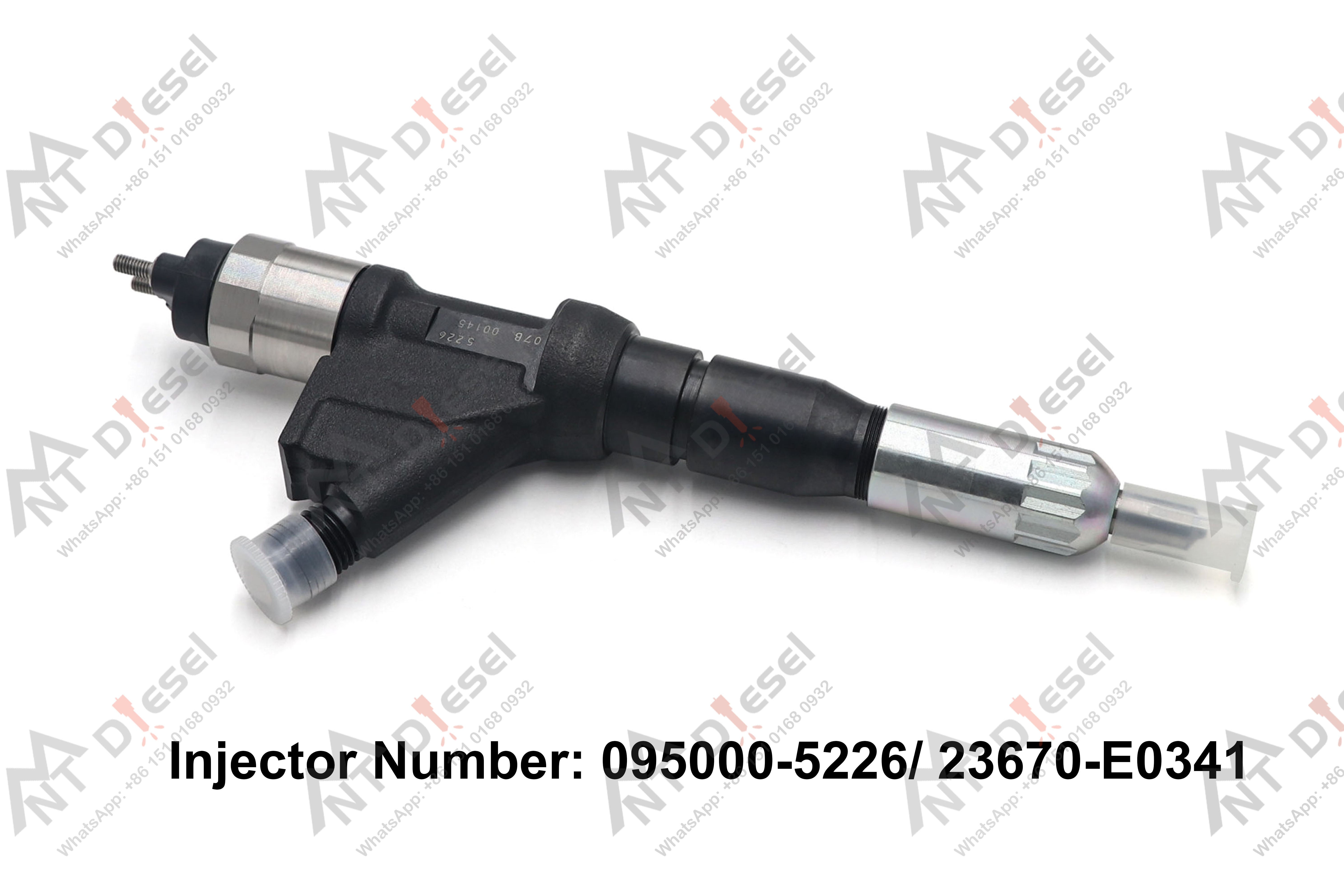 MNT Diesel Parts | New Common Rail Fuel Injector 095000-5226 with ...