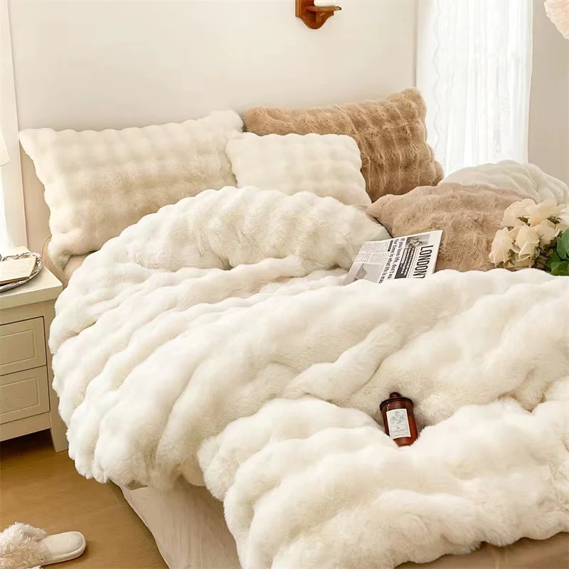 Custom Faux Fur Sheet Set Advantages-Apelo Import And Export