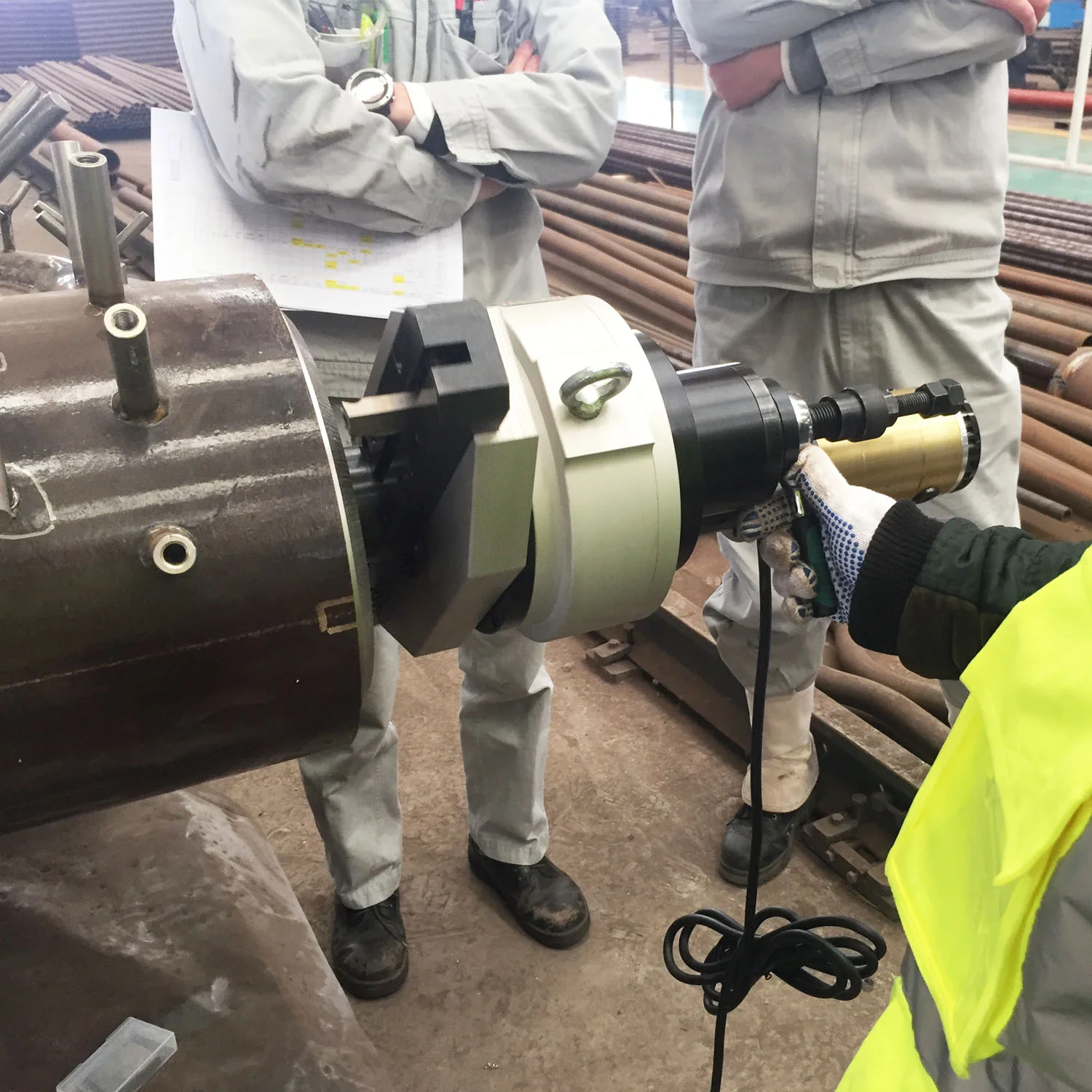ID252 Pipe Beveling Machine | Manufacturer & Sale | Portable MT Machines