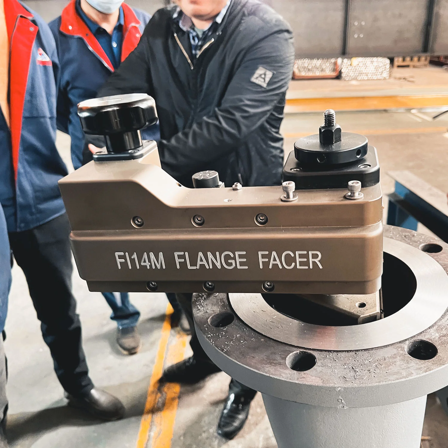 FI14M Manual Flange Facing Machine Supplier in China | MT Portable Machines