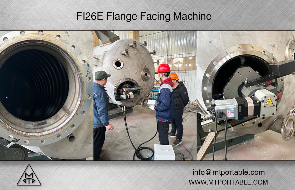 FI26E Flange Facing Machine | On-Site Flange Facing Machine Solutions